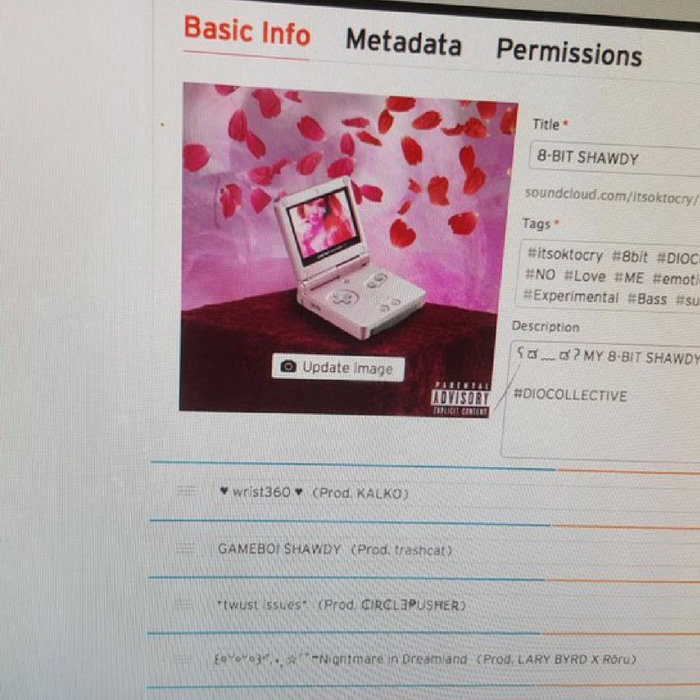 8- BIT SHAWDY (1st Draft) | ITSOKTOCRY | ITSOKTOCRY DISCOGRAPHY