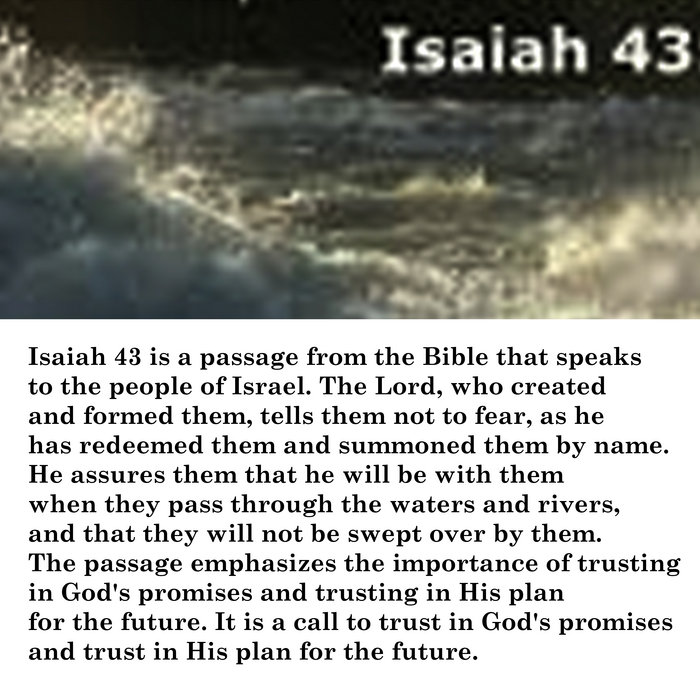 Isaiah 43 on Autumn | The spirit of prophecy