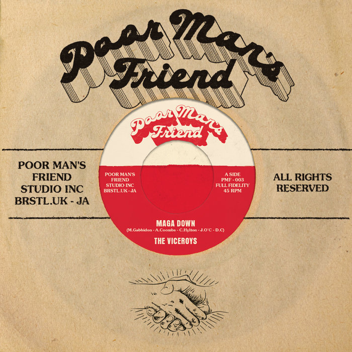 The Viceroys - Maga Down/Dub | The Viceroys/Yakka | Poor Mans Friend ...
