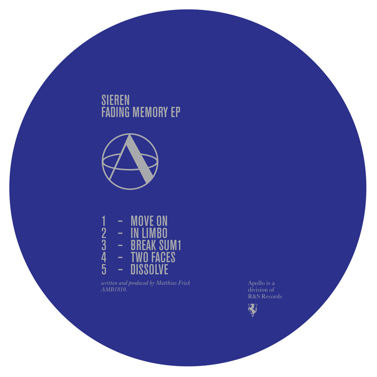 Fading Memory EP | Sieren