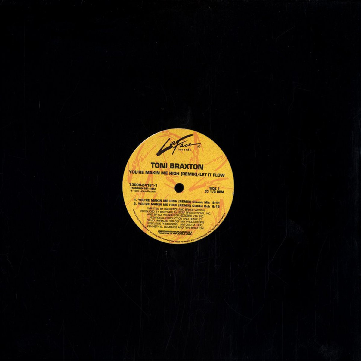 Toni Braxton - You're Making Me High (Eddie Martinez Remix) | Eddie ...