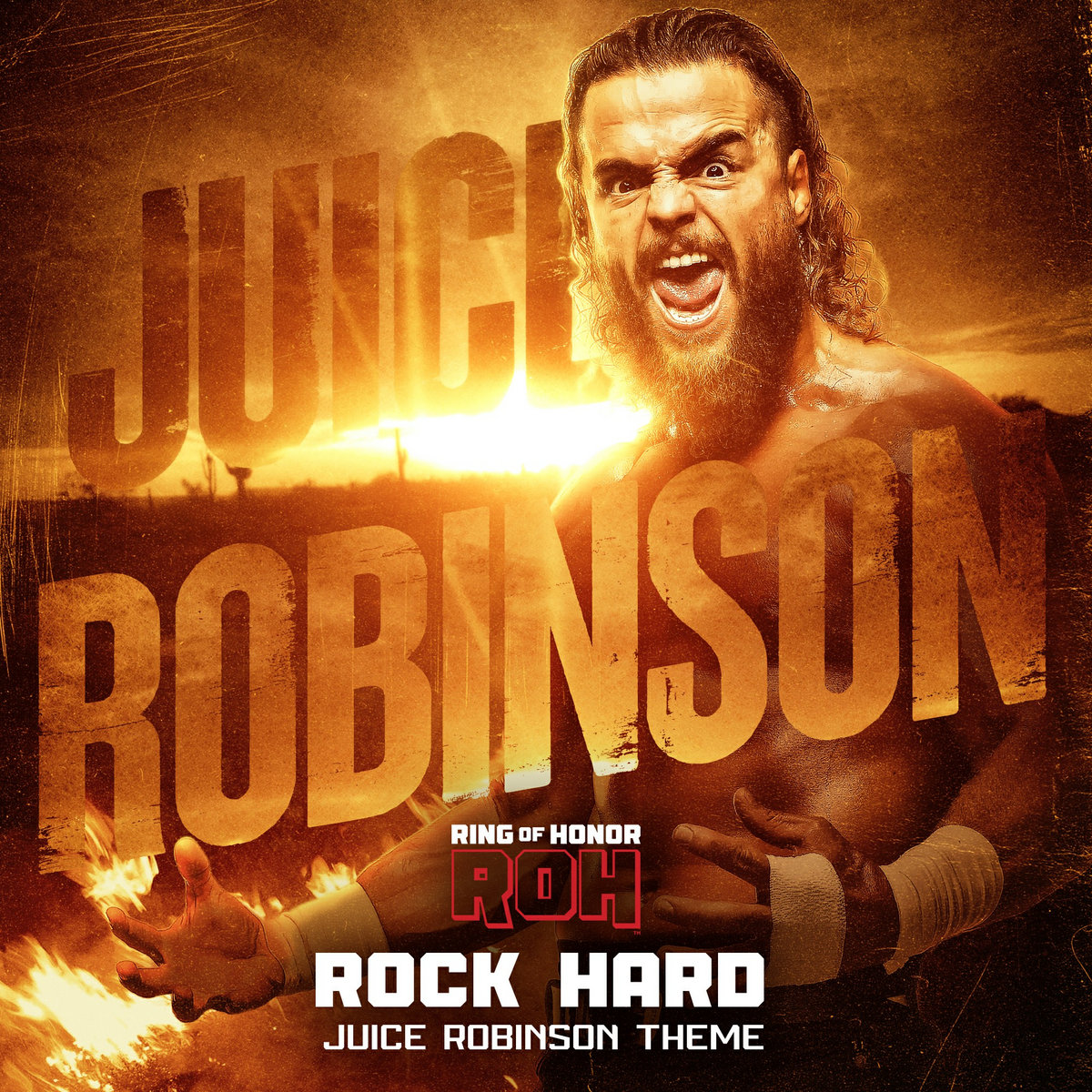 Rock Hard (Instrumental) [Juice Robinson ROH Theme] | ROH Music