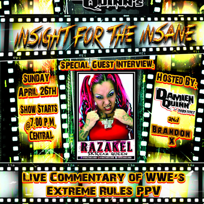 Episode 3 featuring Razakel | Damien Quinn's "Insight for the Insane"