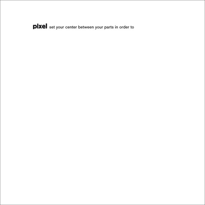 Set your center between your parts in order to | Pixel | raster ...