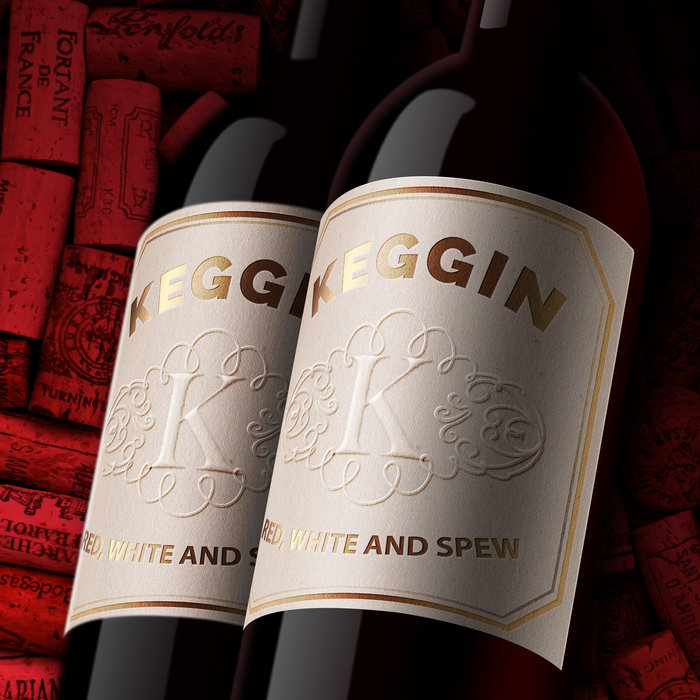 Red, White and Spew | Keggin