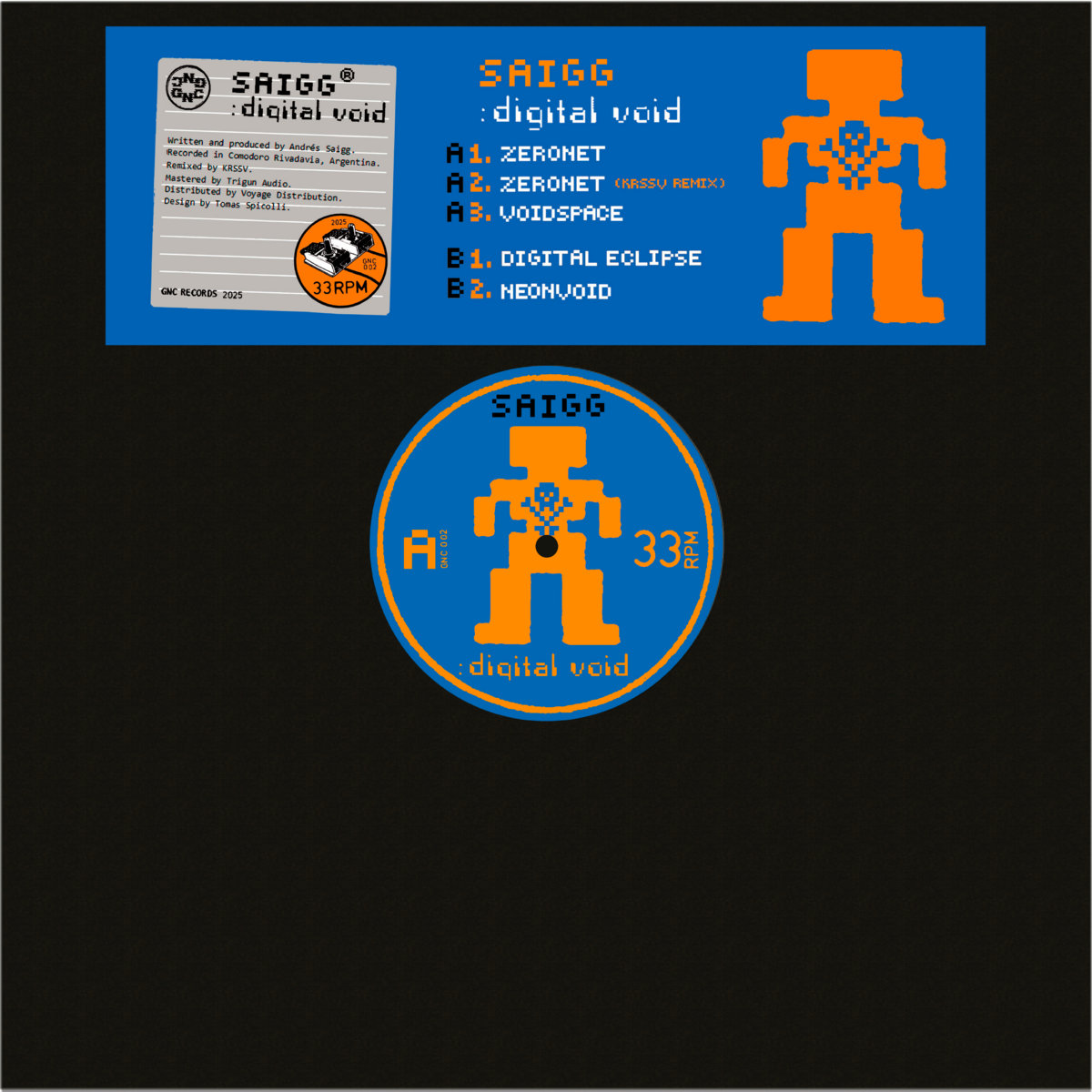 Digital Void [GNC002] | Saigg | GNC RECORDS