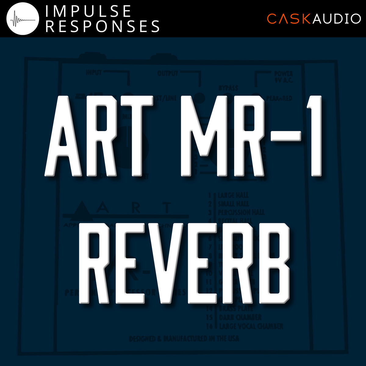 ART MR-1 Reverb [IMPULSE RESPONSES] | CASKaudio