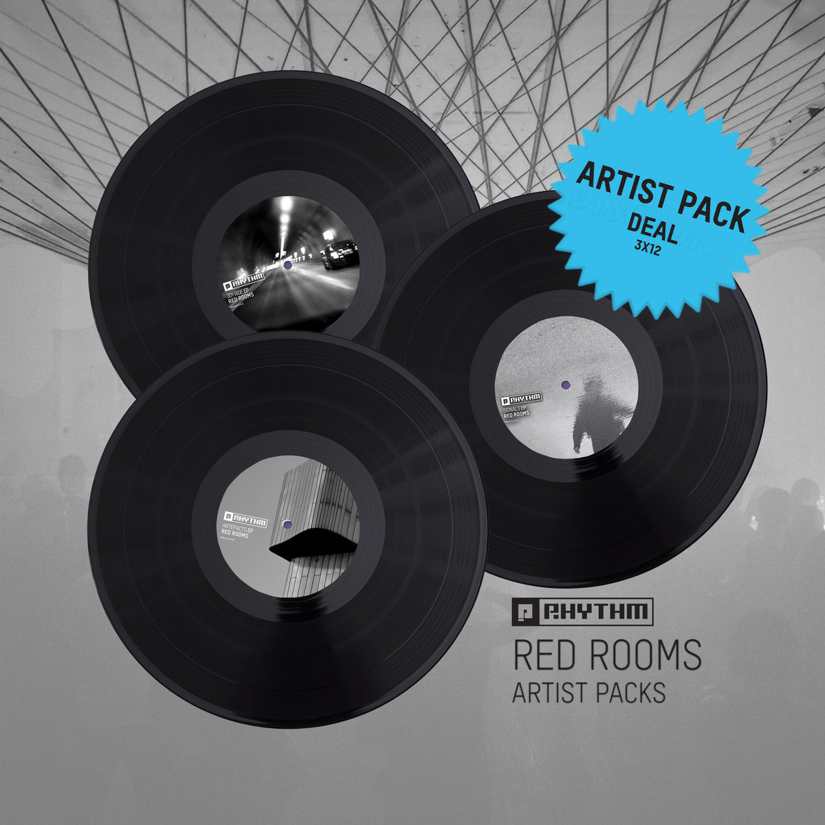 Red Rooms Vinyl Pack (3x12") | Red Rooms | Planet Rhythm