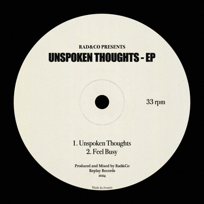 Unspoken Thoughts | Rad&Co