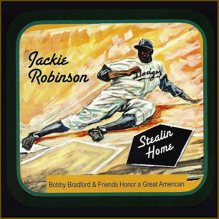 Jackie Robinson Stealing Home Poster
