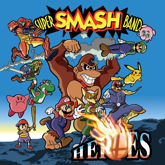 Super Smash Bros 4 Cover