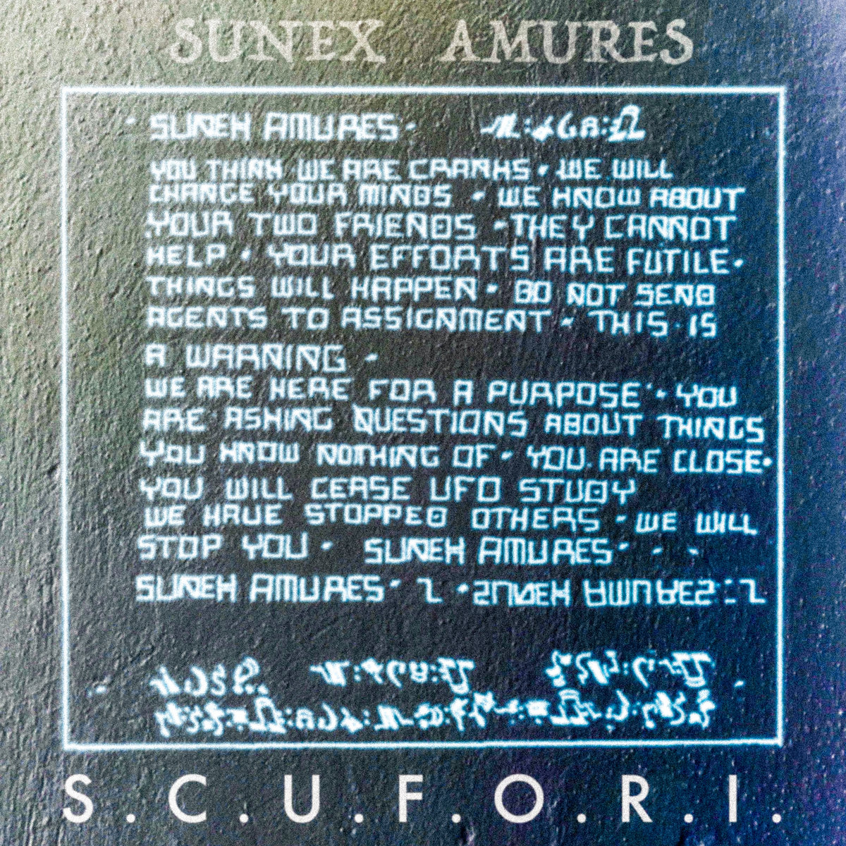 S.C.U.F.O.R.I. | Sunex Amures