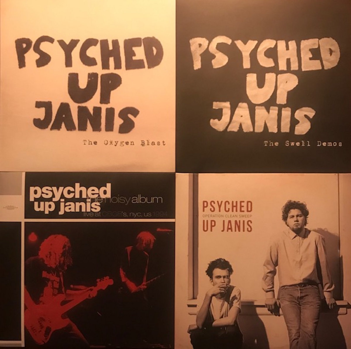 4 CD Bundle (Operation Clean Sweep, The Oxygen Blast, The Noisy Album, The Swell Demos ...