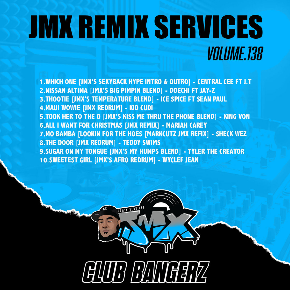 JMX REMIX SERVICES VOLUME.138 | DJ J-MIXX GC