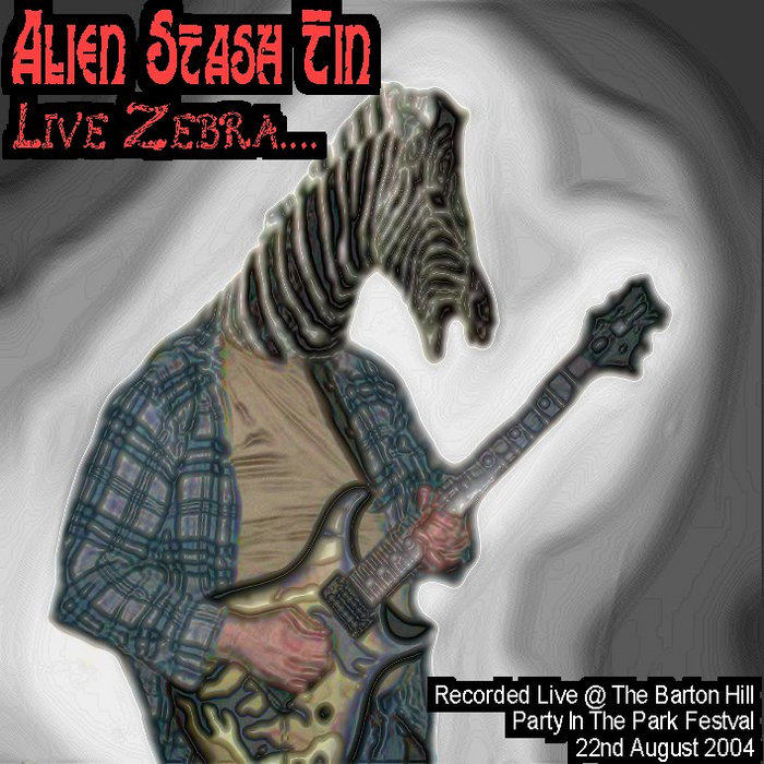 Live Zebra | Alien Stash Tin