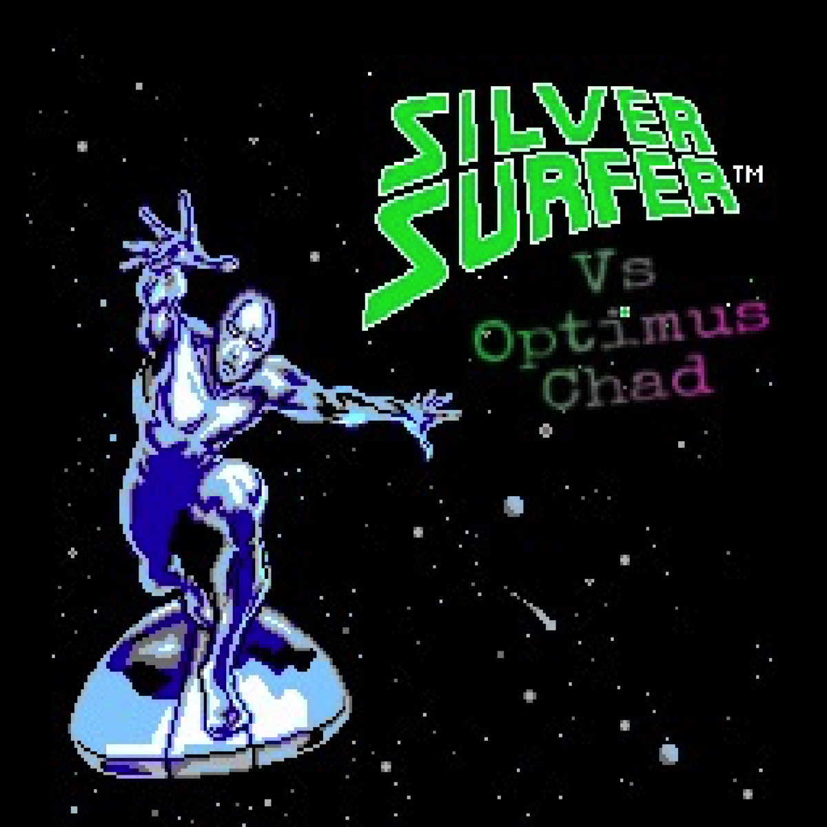 Silver Surfer vs Optimus Chad (NES Remix) | Optimus Chad