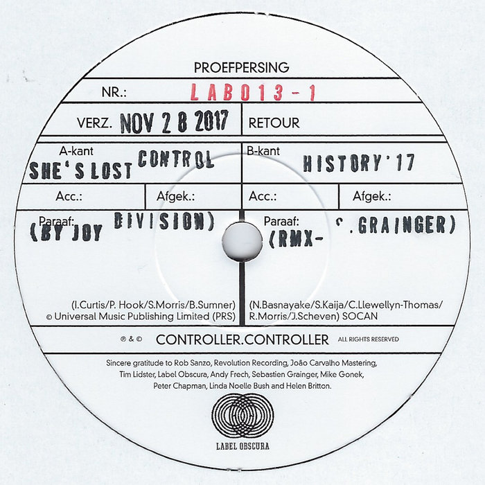 She's Lost Control and Remixes | controller.controller | Controller ...