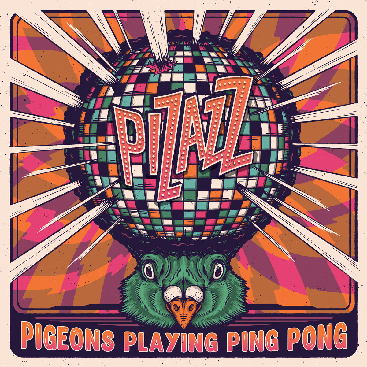 Pizazz | Pigeons Playing Ping Pong