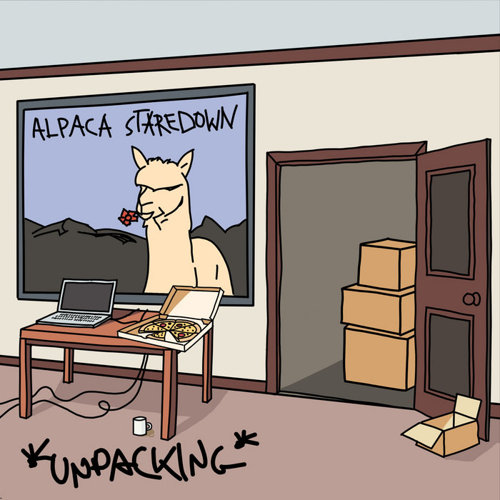 Unpacking | Alpaca Staredown