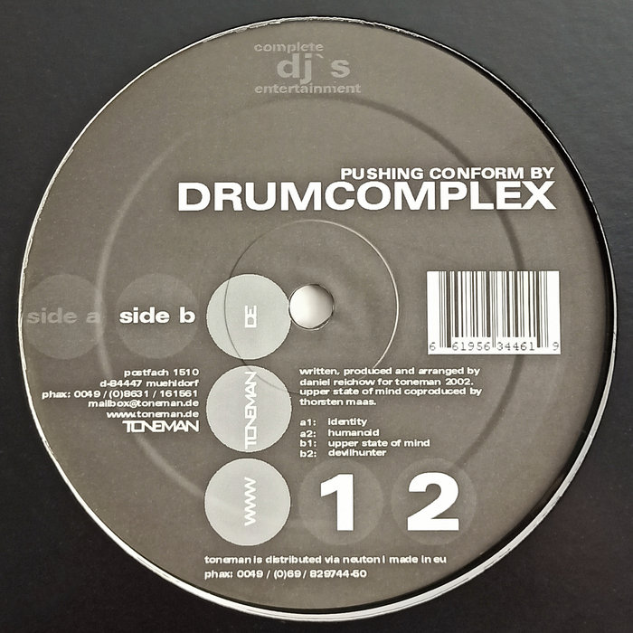 Pushing Conform EP | Drumcomplex | Toneman