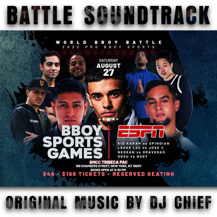 World Bboy Battle Soundtrack | DJ CHiEF | Bboysounds Black Label Breaks