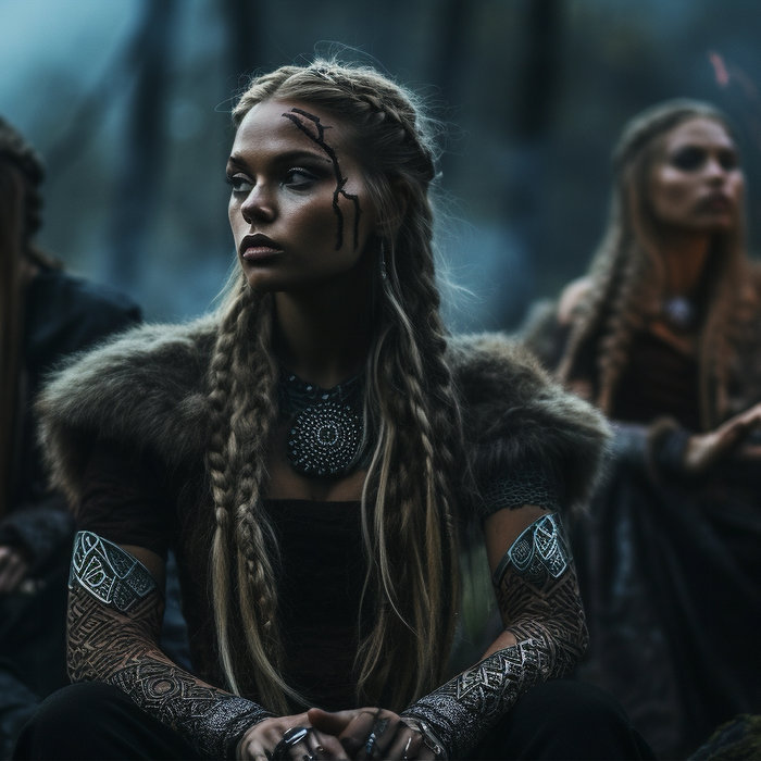 Energetic and Melodic Viking Shamanic Music - Nordic Percussion - Women ...