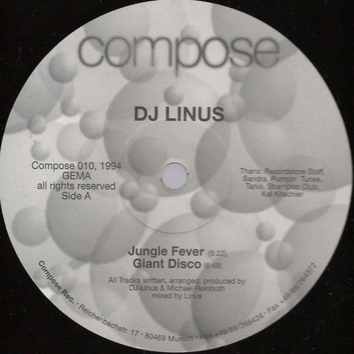 Jungle Fever | DJ Linus | Compost Records