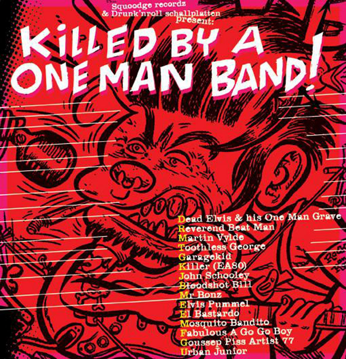 Killed by a one man band ! EP | mr bonz one man band
