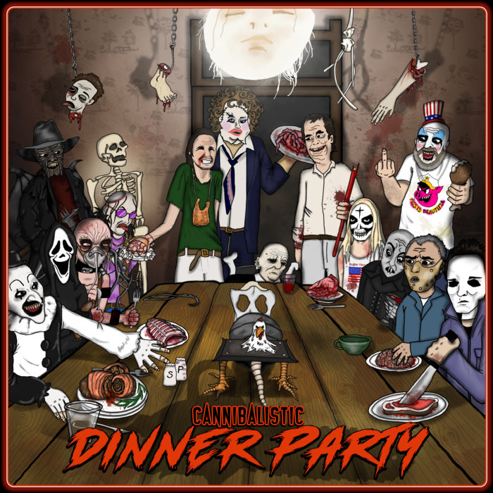Cannibalistic Dinner Party | V/A (Horrordelic) | Horrordelic Records