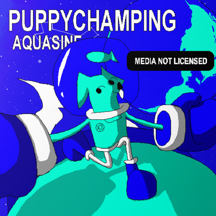 Puppychamping Aquasine
