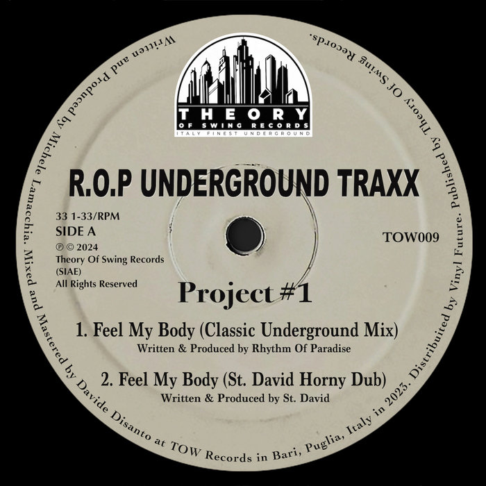 Project #1 | R . O . P Underground Traxx | Rhythm Of Paradise
