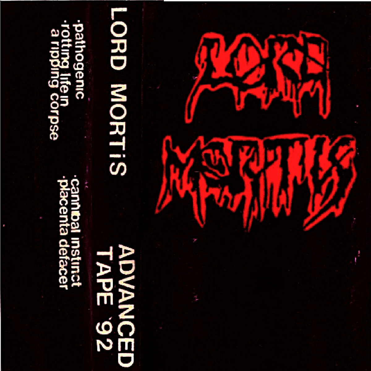 Lord Mortis (Canada) - Advanced Tape '92 (demo 1992) | Lord Mortis ...