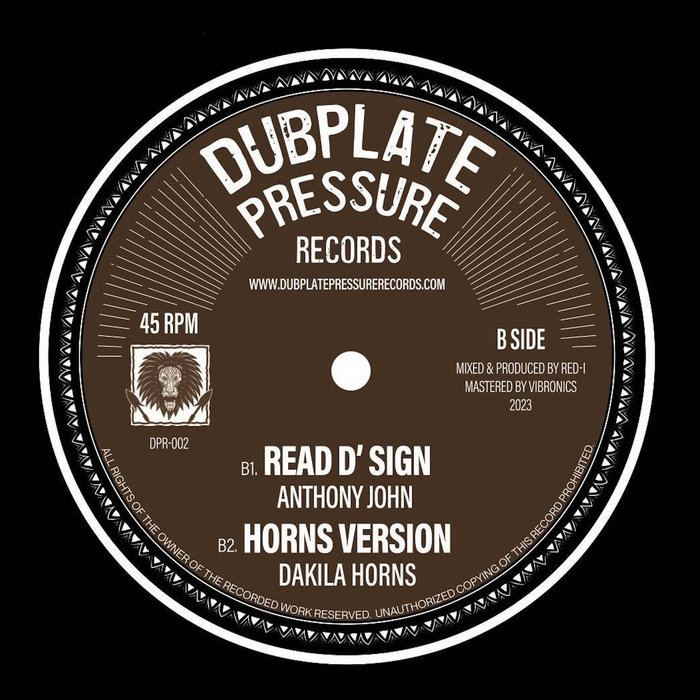 Read D' Sign - Anthony John | Tippa Irie, Solo Banton, Anthony John ...