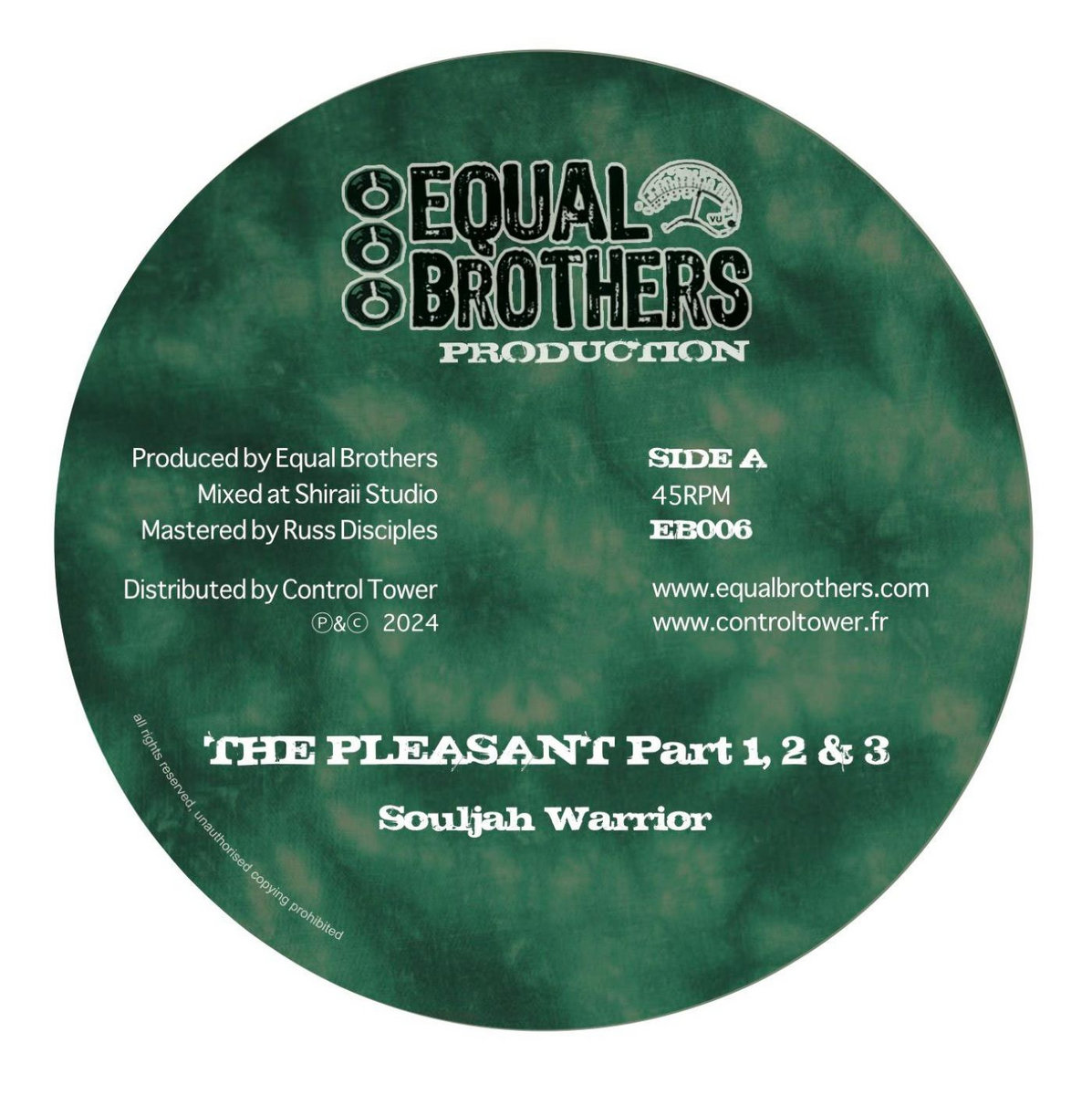 EB006 - THE PLEASANT + MADAGASCAR | Souljah Warrior | Equal Brothers