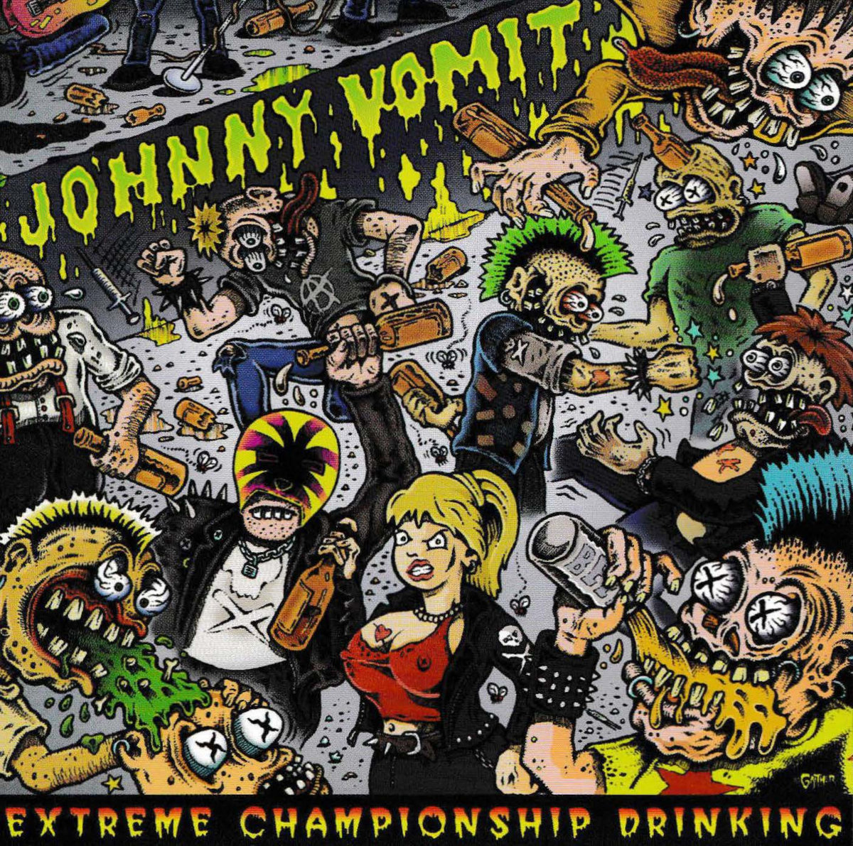 Extreme Championship Drinking | Johnny Vomit | DuPage County Hardcore