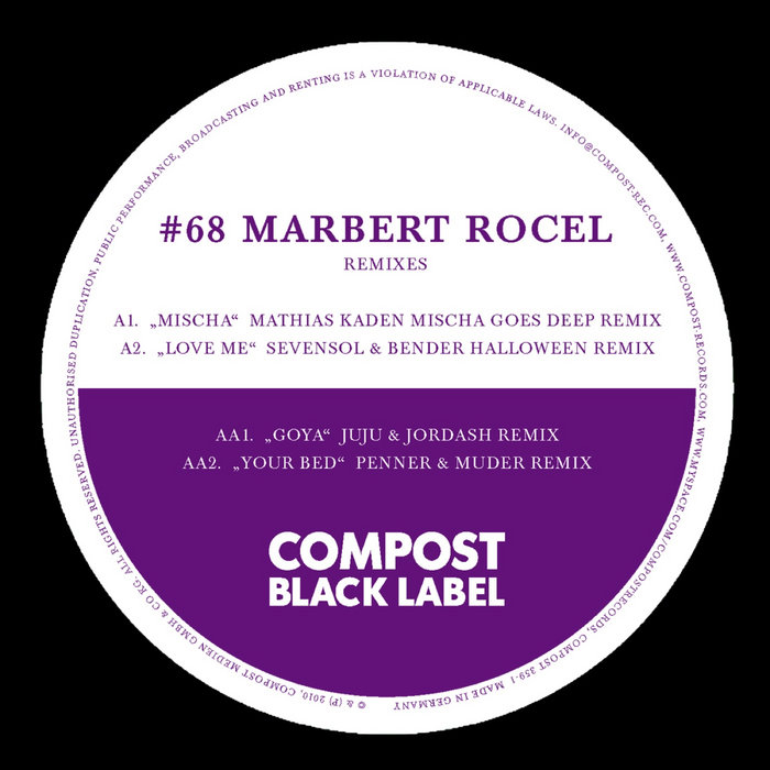 Compost Black Label #68 | Marbert Rocel