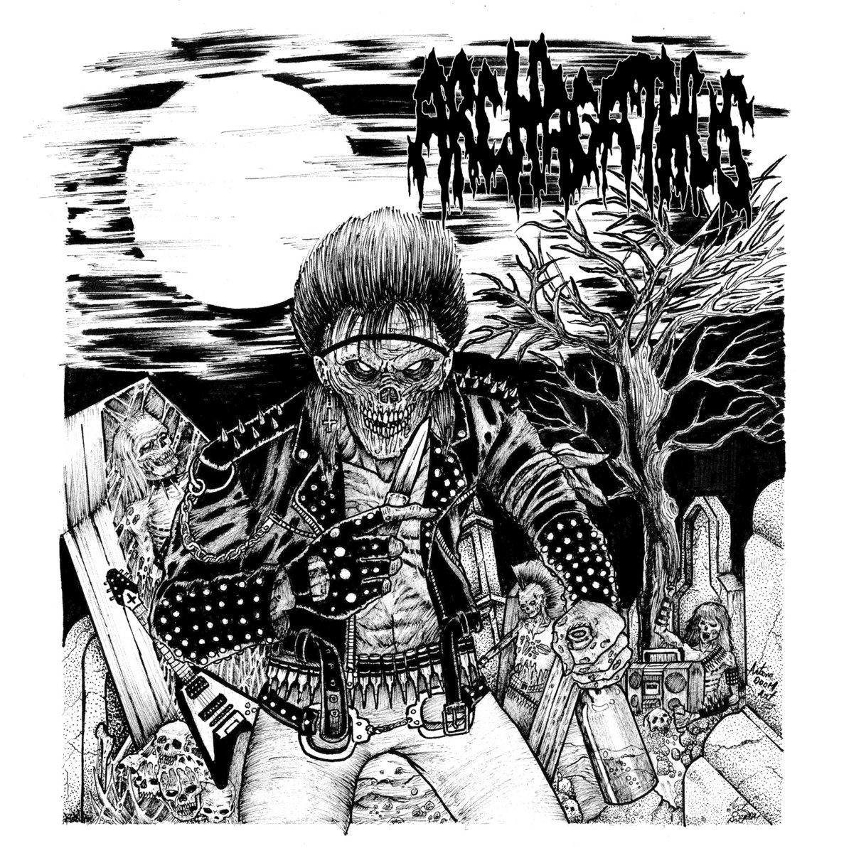 split 7" w/ Hacked Apart | Archagathus