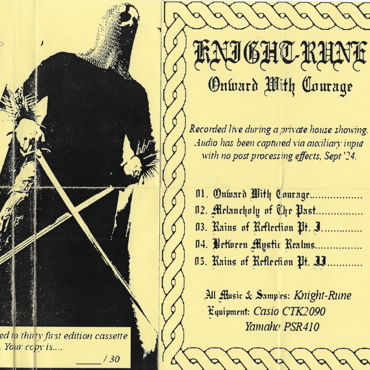 Onward With Courage | Knight-Rune | Coniferous Myst