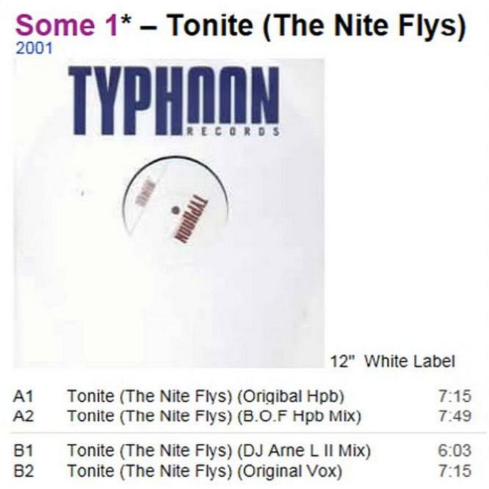 Tonite The Nite Flys | Some-1 | DJ Arne L II