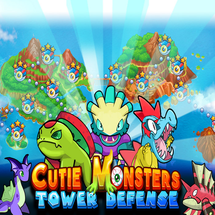 Cutie monsters tower defense - Original game soundtrack | Obson audio