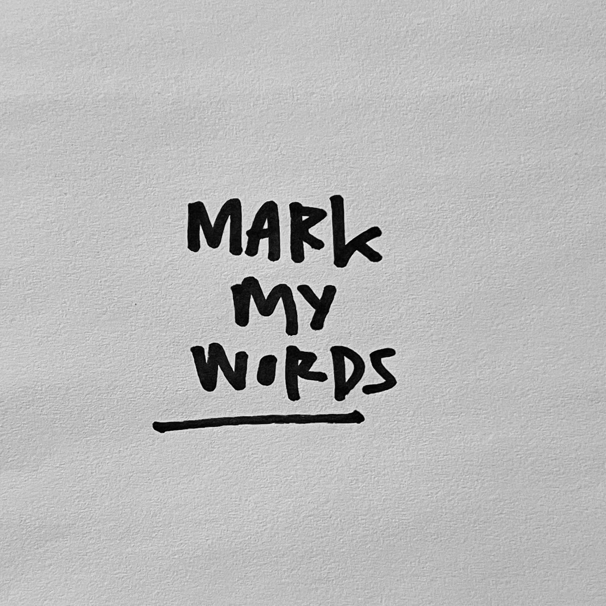 Mark My Words (Live) | Dear Criminals
