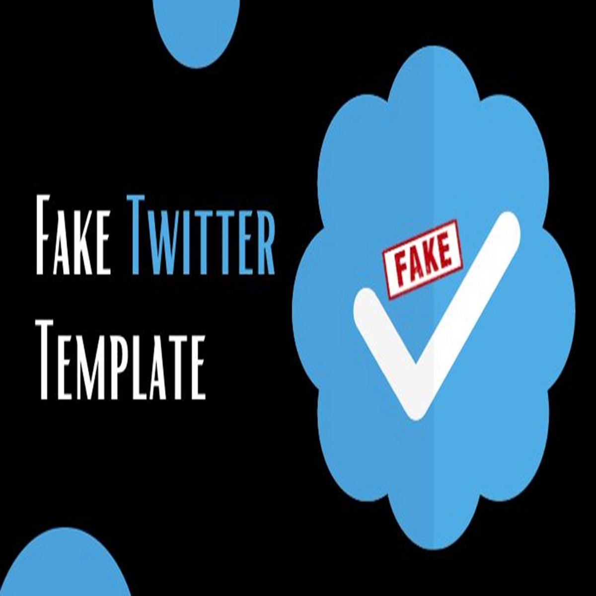 What is a Fake Twitter Template for Memes, Jokes, and Fun Content ...