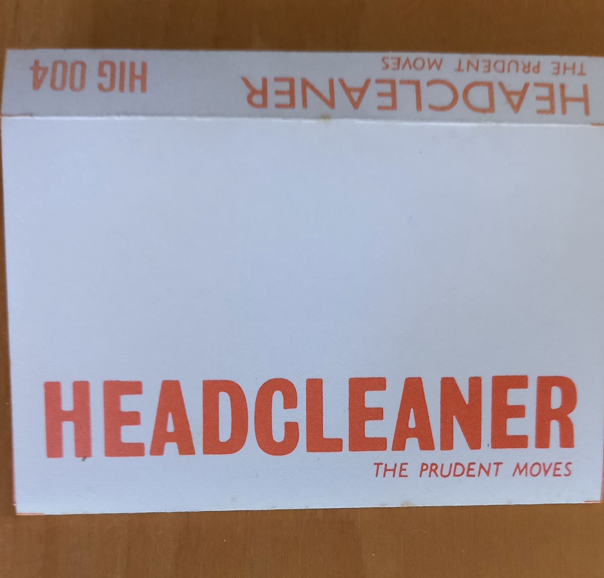 Headcleaner | The Prudent Moves | Steve Temple