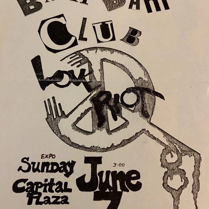 The Bam Bam Club: Love Riot at the Capital Expo 1987 | The Bam Bam Club ...