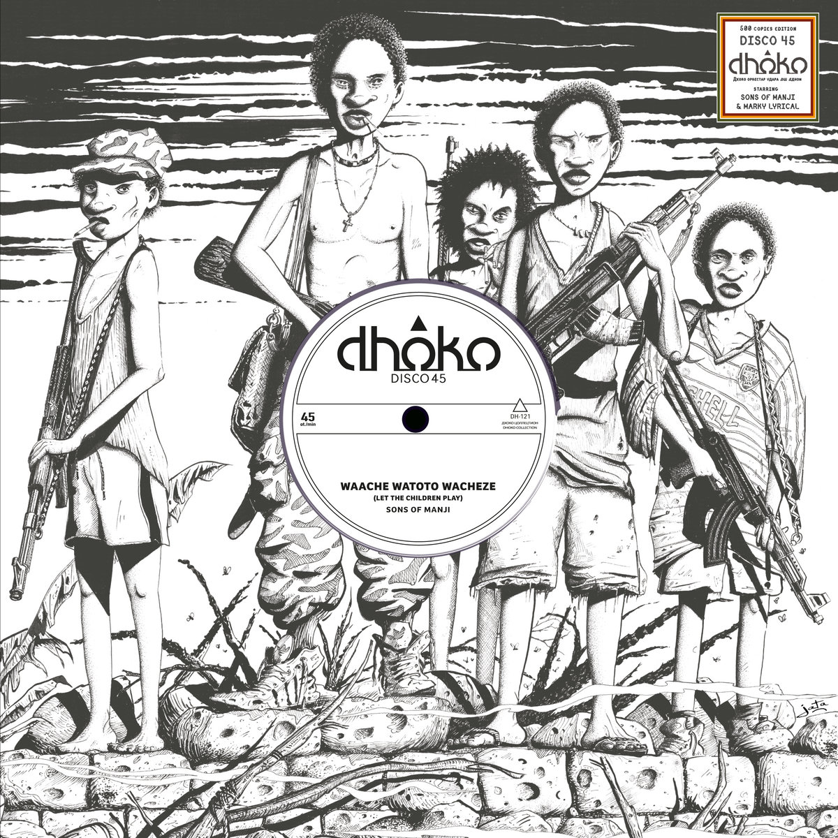 Dhoko Maxi45 - Sons of Manji / Marky Lyrical | Dhoko Records
