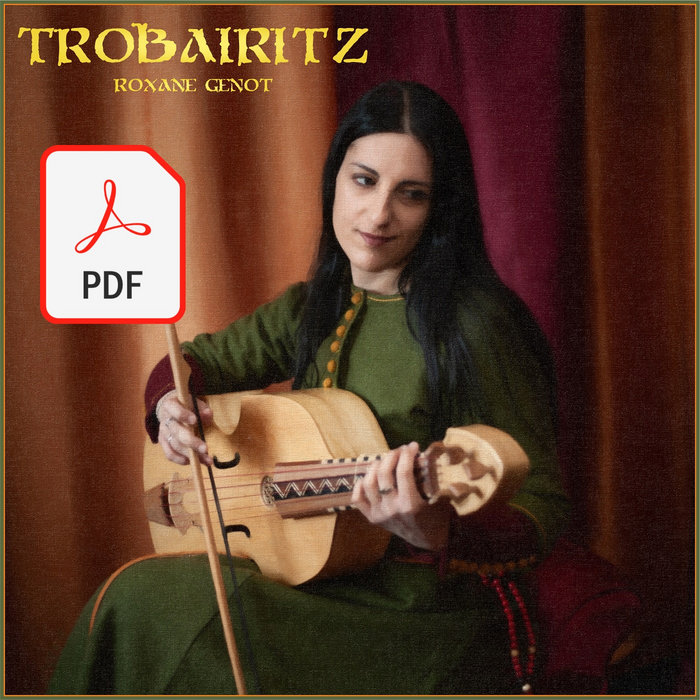 Trobairitz + complete score & chords | Roxane Genot
