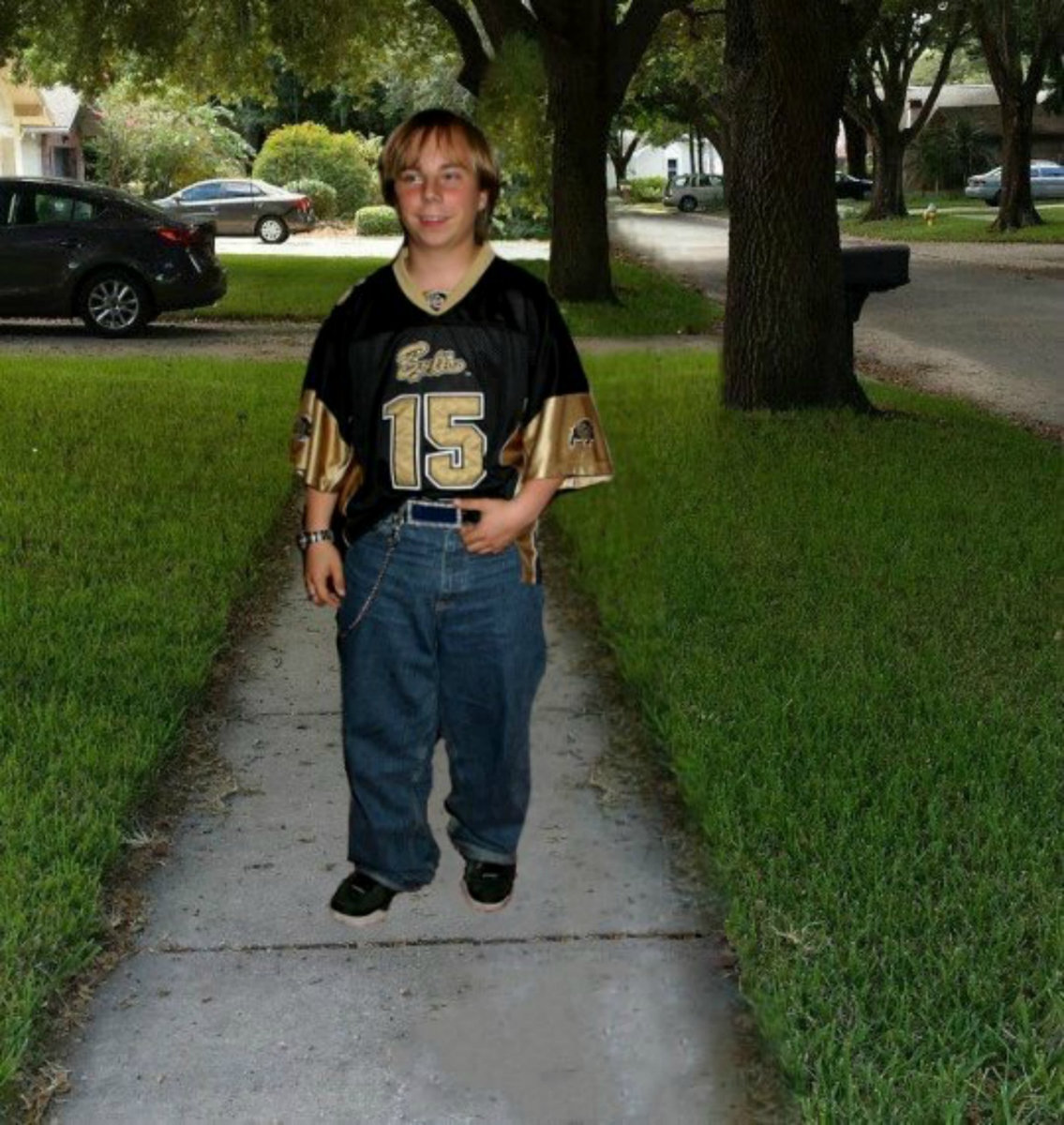 VINTAGE | LIL PUKE AKA CHUCK SAWDY