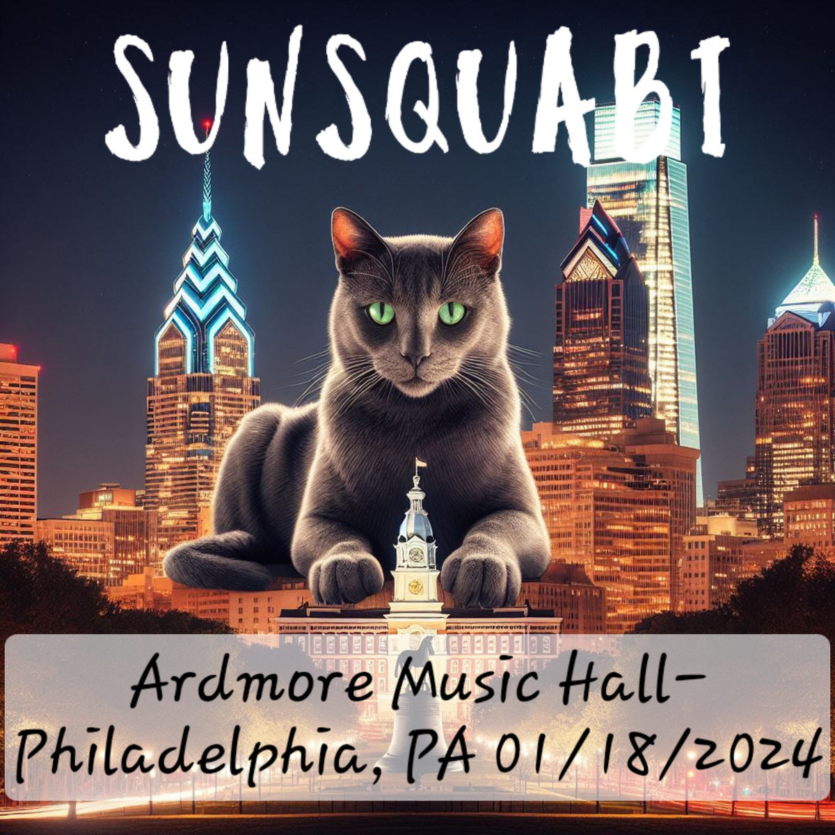 Live at Ardmore Music Hall - Ardmore, PA 01/18/2024 | SunSquabi