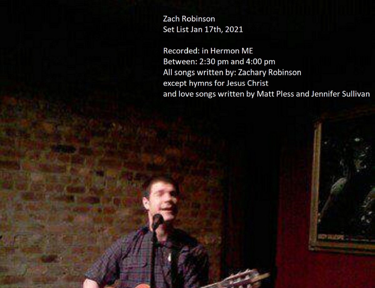 Zach Robinson Set recorded on Jan. 17 | Zach Robinson