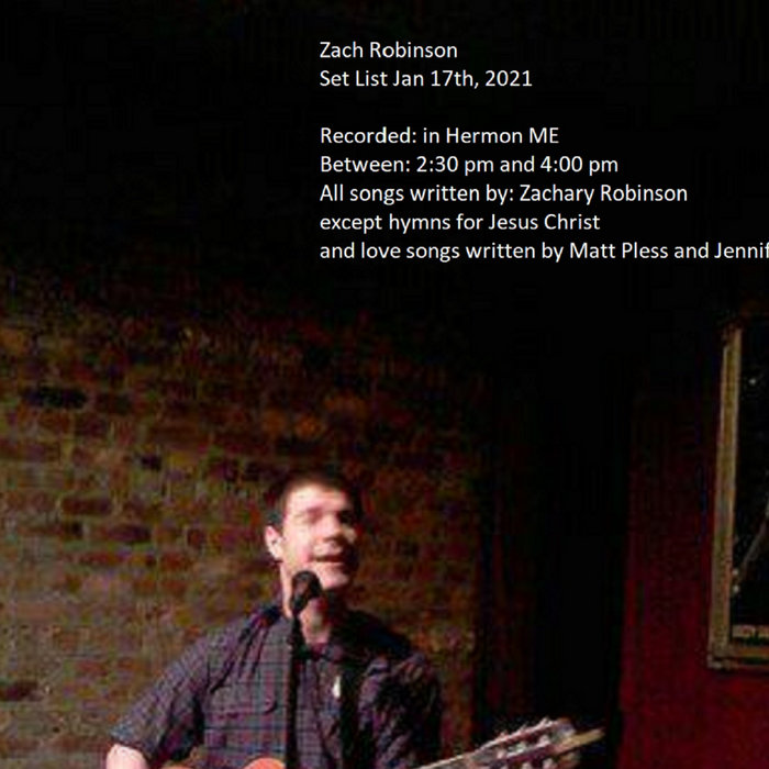 Zach Robinson Set recorded on Jan. 17 | Zach Robinson